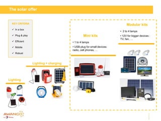Awango by Total: Solutions to Improve Access to Energy | PPT