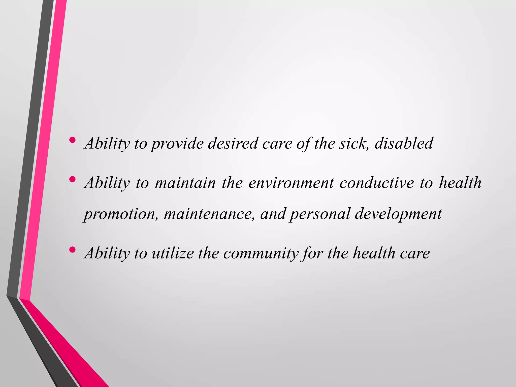 FAMILY HEALTH NURSING PROCESS | PPTX