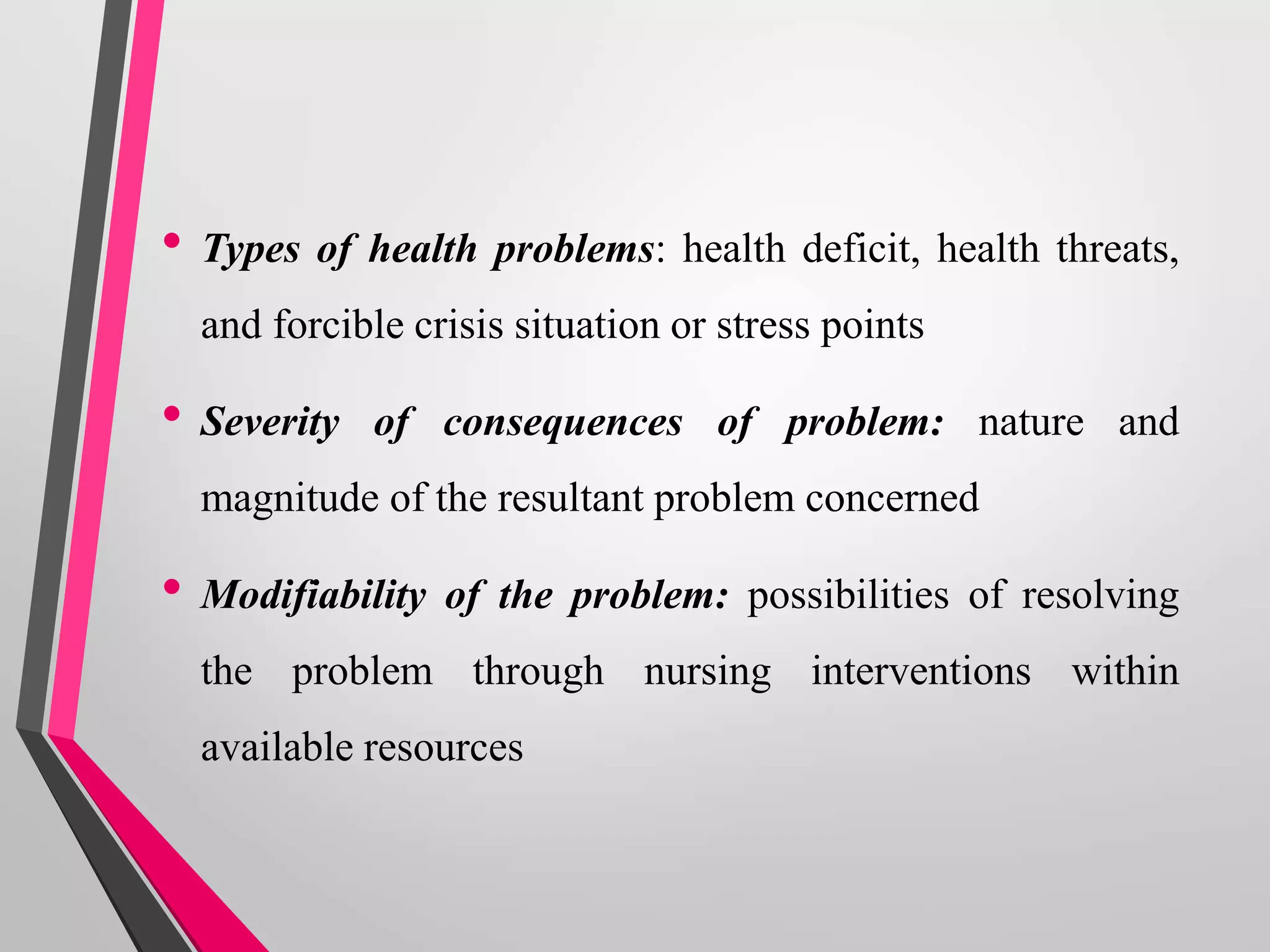 FAMILY HEALTH NURSING PROCESS | PPTX