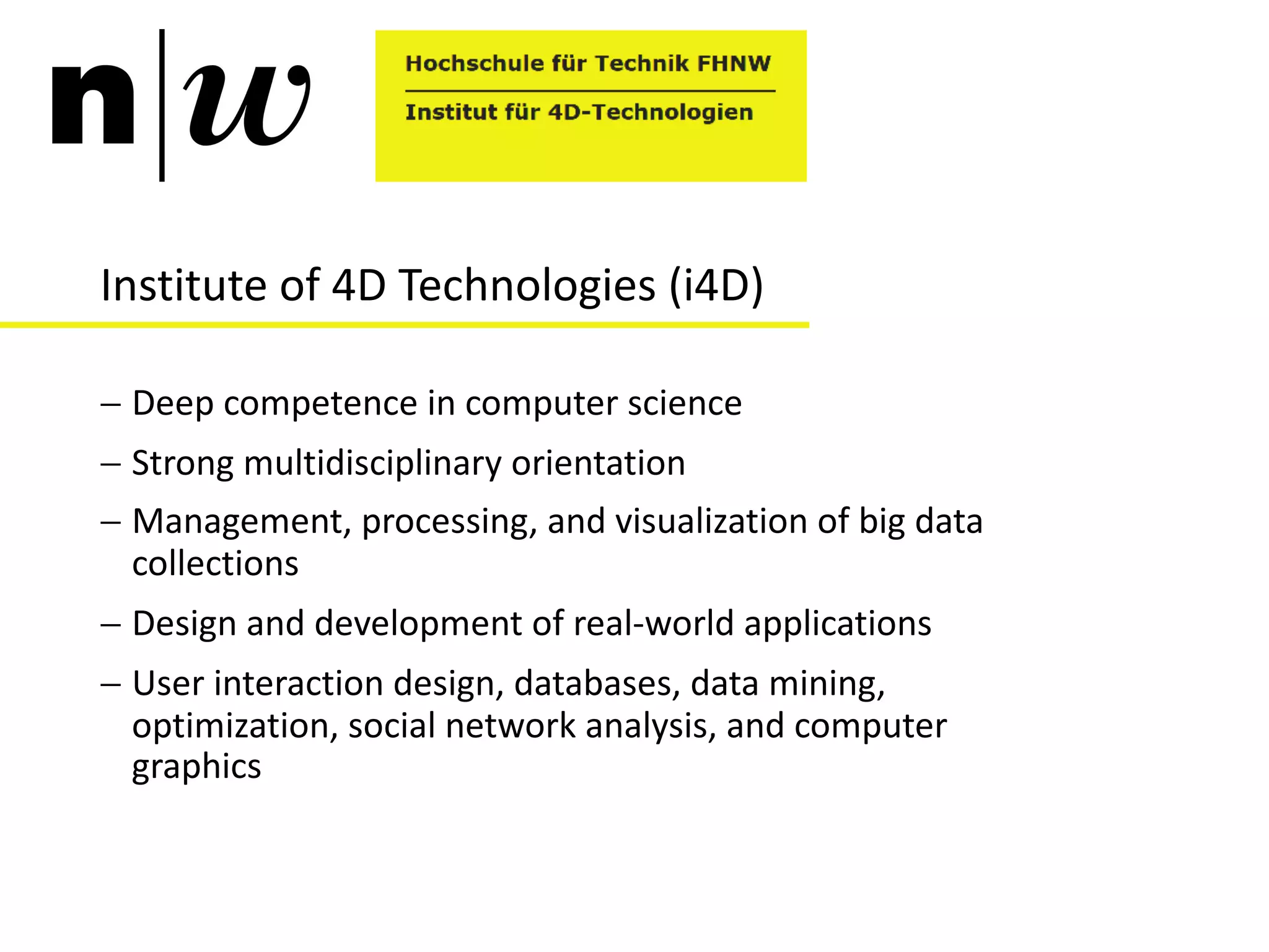 Fhnw - role in SUPERSEDE | PPT