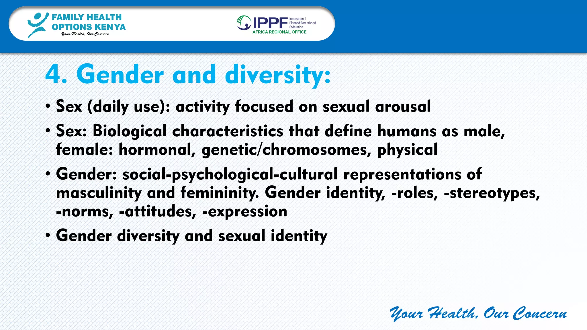 Gender Transformative Approach FHOK presentation | PPT