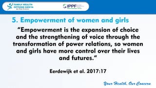 Gender Transformative Approach FHOK presentation | PDF