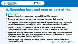 Gender Transformative Approach FHOK presentation | PDF