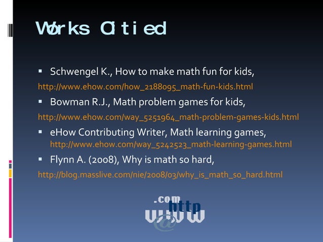 How To Make Math Fun For Kids | PPT