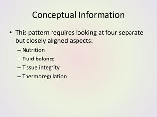 Functional Health Patterns 1 Nutrition and Metabolic Pattern.ppt ...