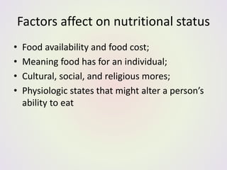Functional Health Patterns 1 Nutrition and Metabolic Pattern.ppt