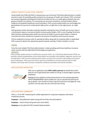 Fhpl case study | PDF