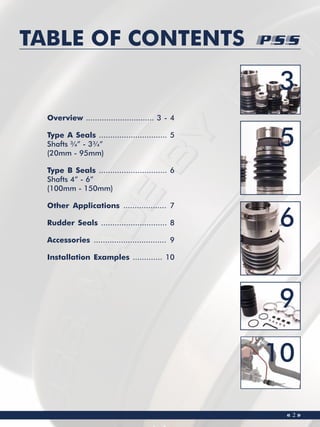 ETANCHEITE PSS SHAFT SEAL | PDF