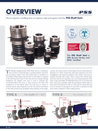 ETANCHEITE PSS SHAFT SEAL | PDF