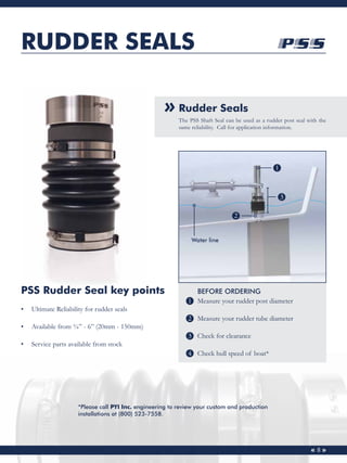 ETANCHEITE PSS SHAFT SEAL | PDF