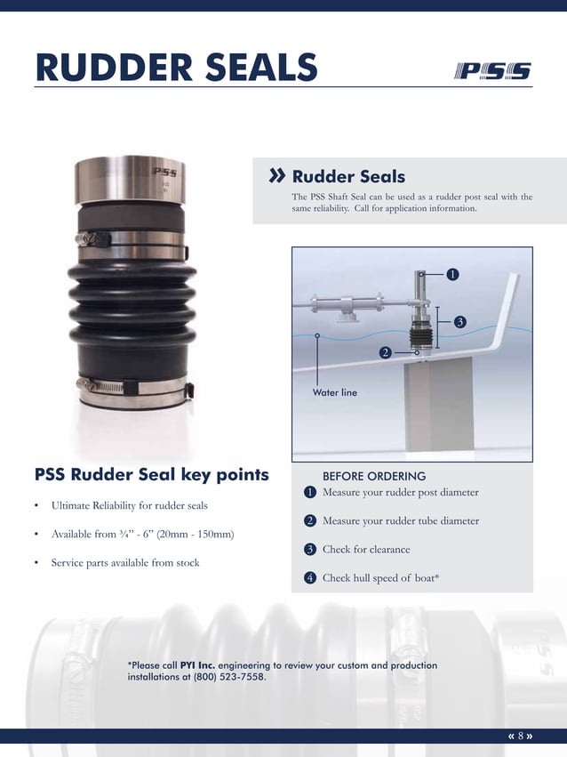 ETANCHEITE PSS SHAFT SEAL | PDF