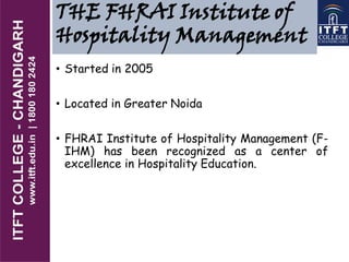 ITFT- FHRAI | PDF