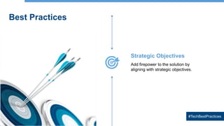Technology Best Practices: The When, Why How for Implementing ...