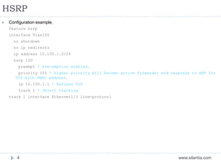 Fhrp notes | PPTX | Computer Networking | Computing