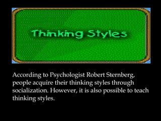 Effective thinking | PPT