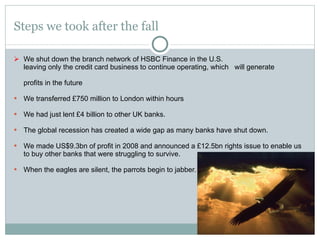 A presentation of HSBC | PPT