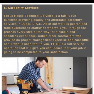 Home Maintenance Company in Dubai | PDF