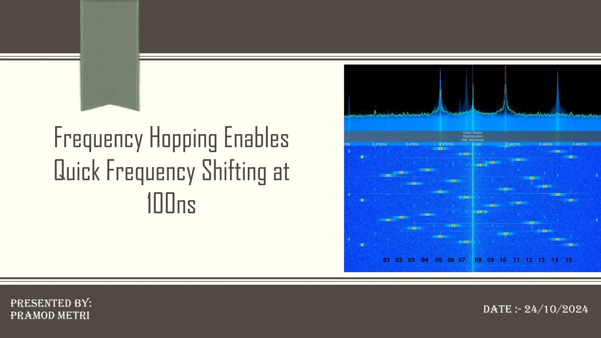 FHSS (Fast Frequency Hopping ).......... | PDF