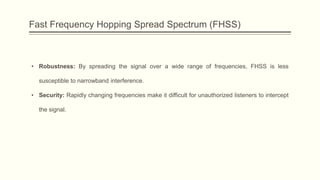 FHSS (Fast Frequency Hopping ).......... | PDF