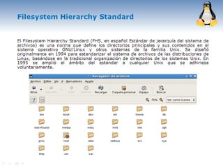 Filesystem Hierarchy Standard - UTS | PPT