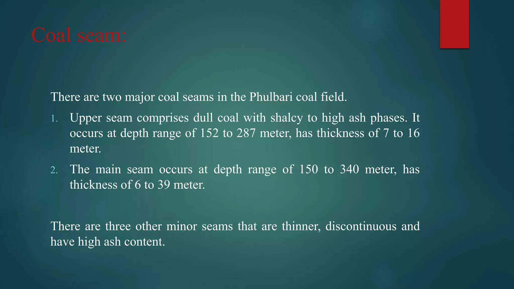Fhulbari coal field and gondwana formation | PPTX | Geography | Science