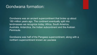 Fhulbari coal field and gondwana formation | PPTX | Geography | Science