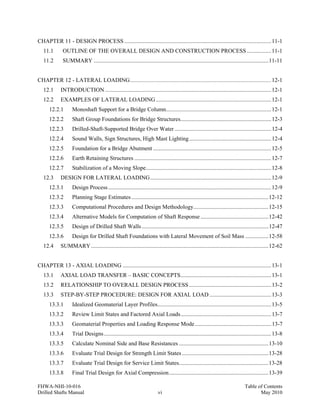 FHWA Pile construction method and design | PDF