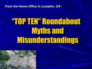 FHWA roundabout presentation | PPT