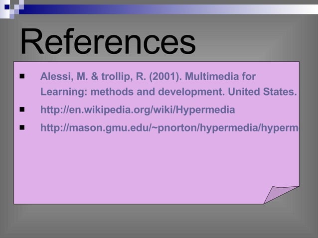 Hypermedia | PPT