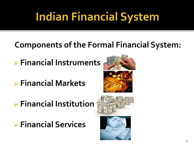 Role of Financial Institutions in India | PPTX