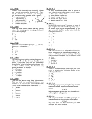 SOAL FISIKA : Fi 1978 | PDF