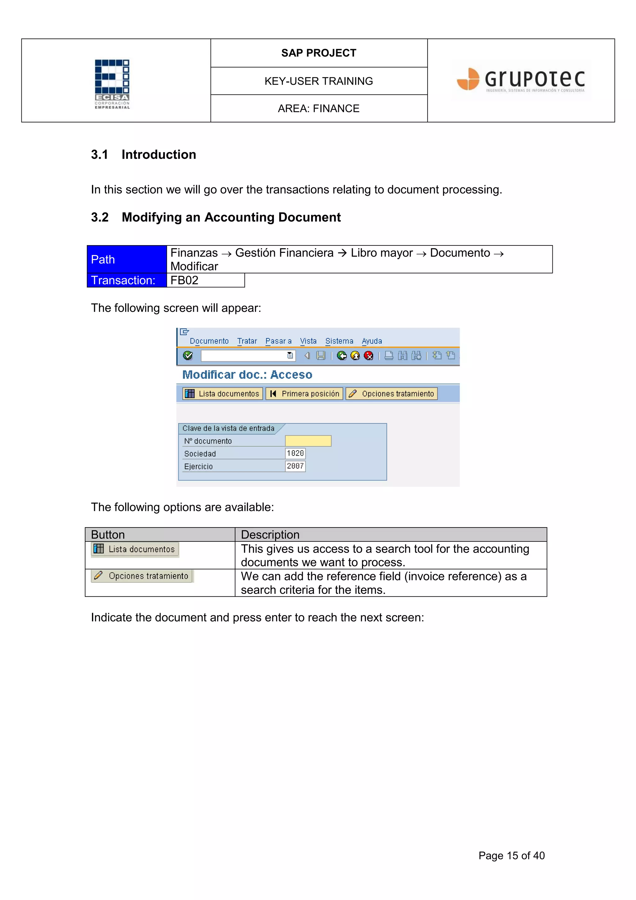 SAP - General Ledger Account | PDF