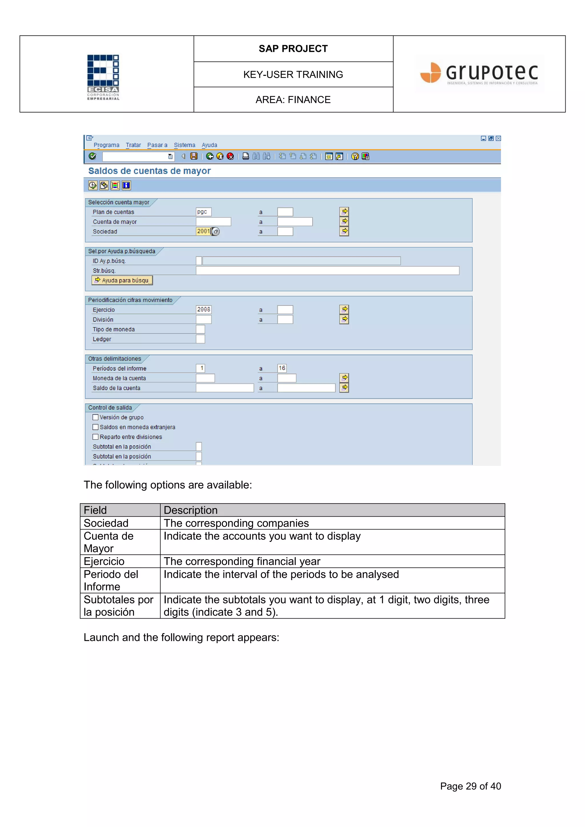 SAP - General Ledger Account | PDF