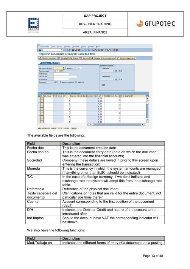 SAP - General Ledger Account | PDF | Stocks and Bonds | Personal Investing
