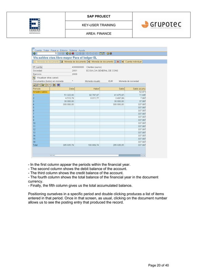 SAP - General Ledger Account | PDF | Stocks and Bonds | Personal Investing