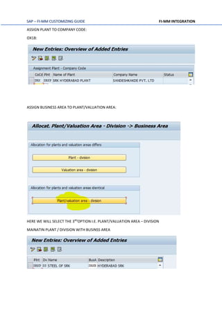 Fi mm integration in sap fico - lasopastrange
