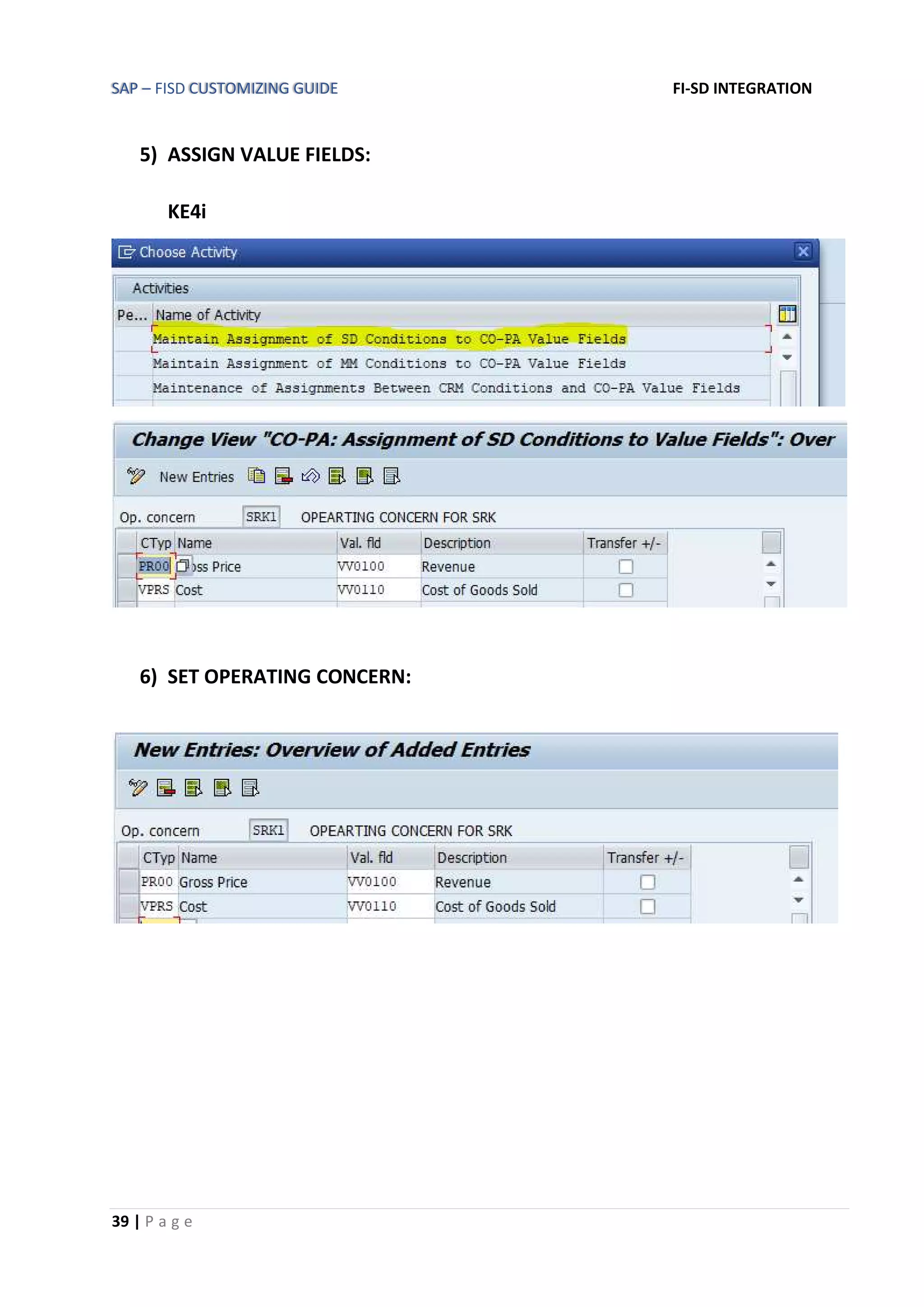 Fi sd integration with copa | PDF