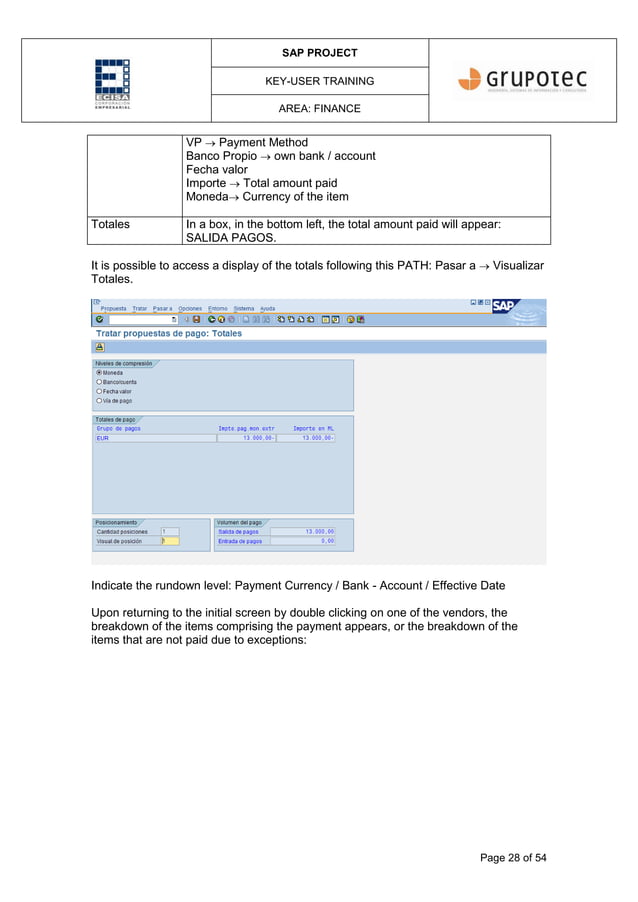 SAP - Vendor Entries | PDF