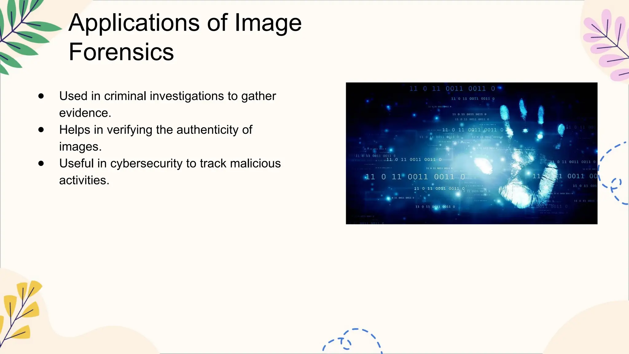 FIA - forensic image analysis for CSI .pptx