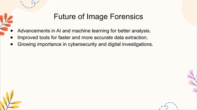 FIA - forensic image analysis for CSI .pptx