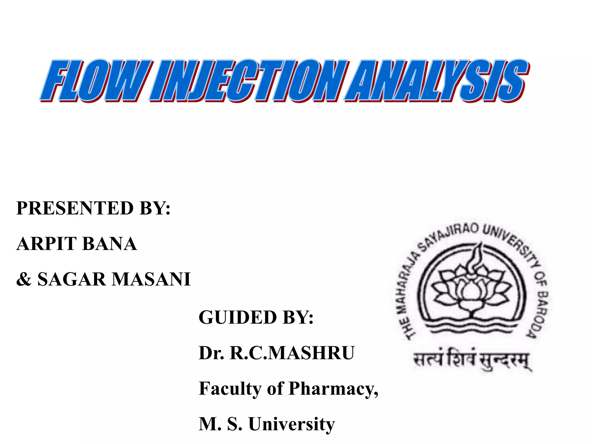 Flow injection analysis | PDF