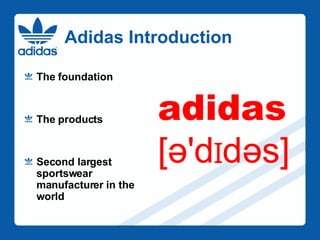 Fianl Adidas Original[2] | PPT