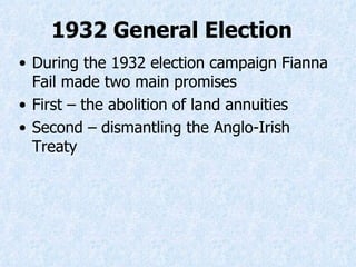 Fianna fail foreign policies | PPT