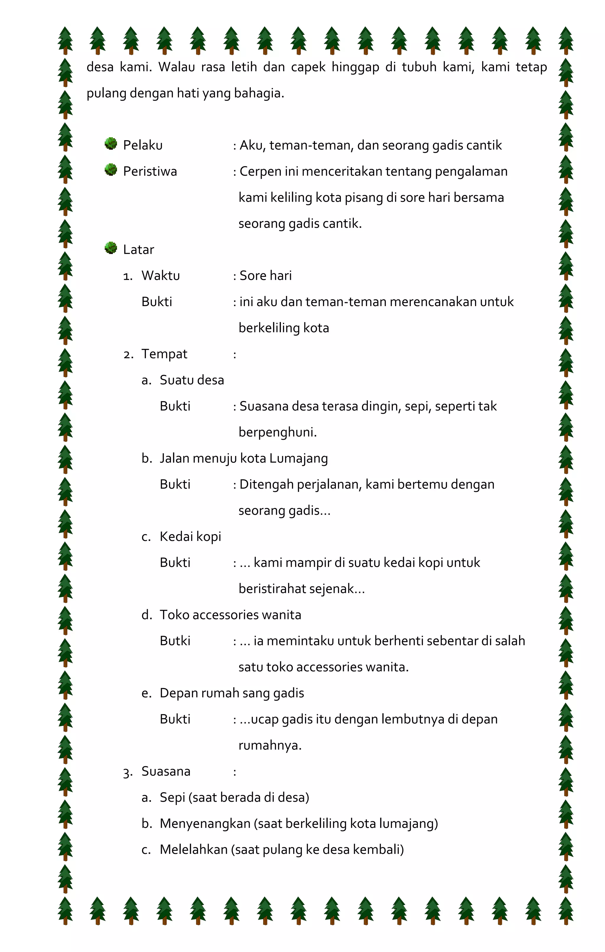 Cerpen Pengalaman Pribadi | DOCX