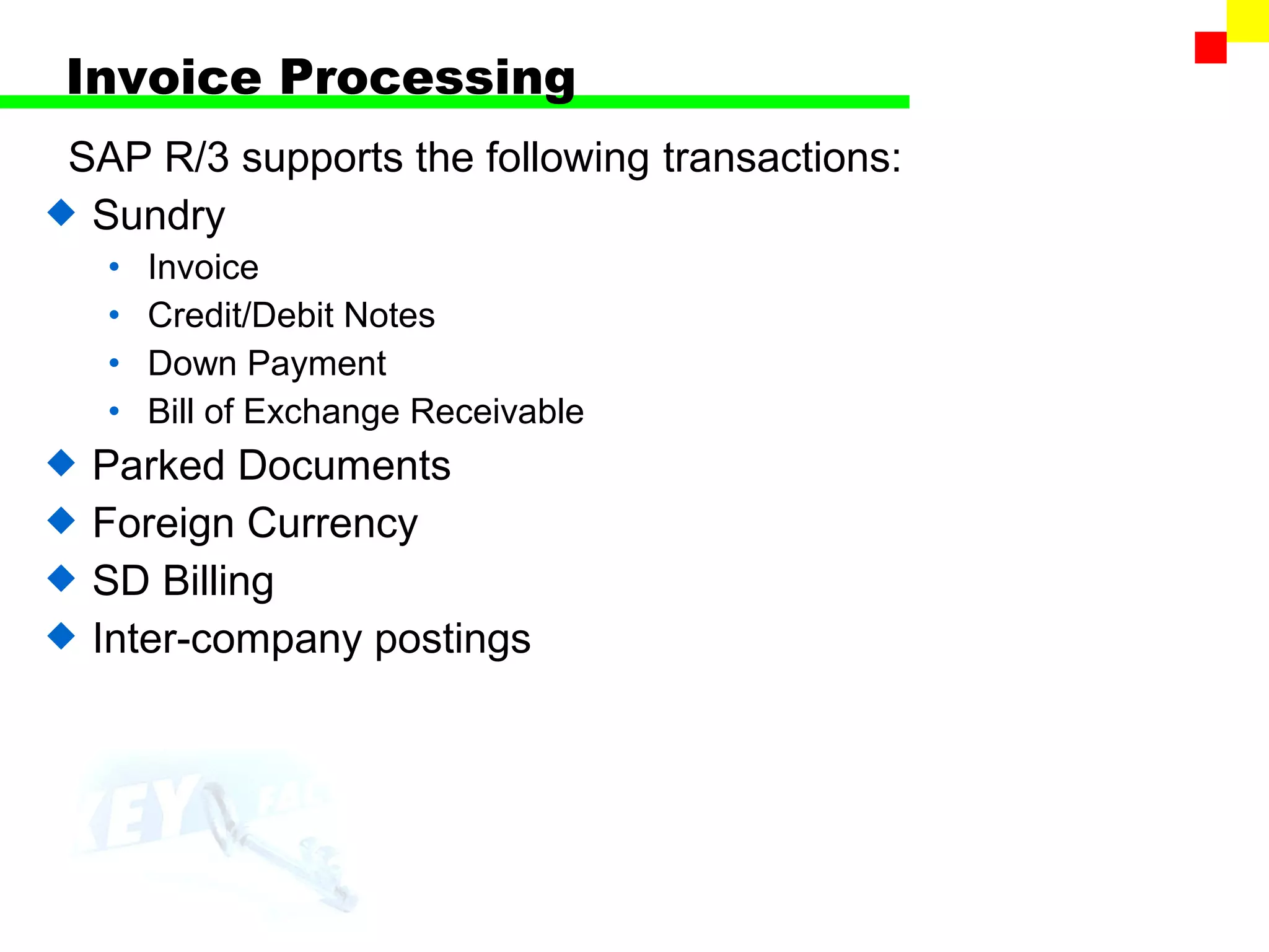 SAP FI - Accounts Receivable | PPT