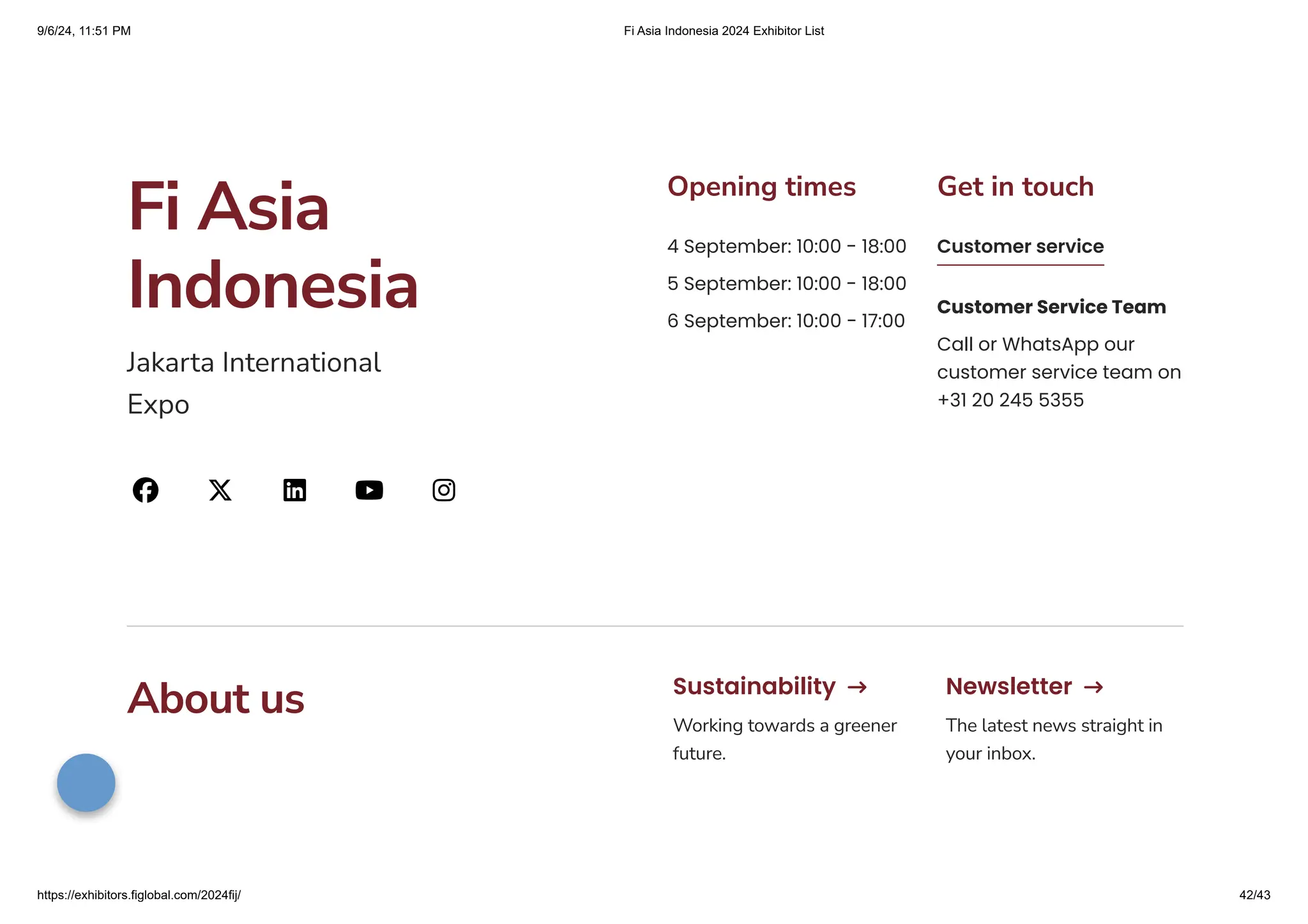 Fi Asia Indonesia 2024 Exhibitor List.pdf