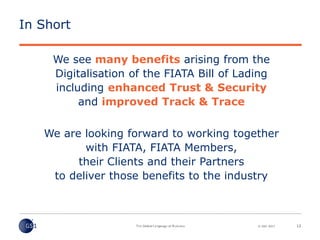 Fiata world congress 201710 Kuala Lumpur GS1-slides | PPT