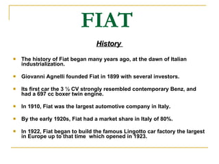 Fiat India | PPT