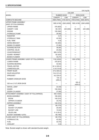 Fiat kobelco e35.2 sr mini crawler excavator service repair manual | PDF