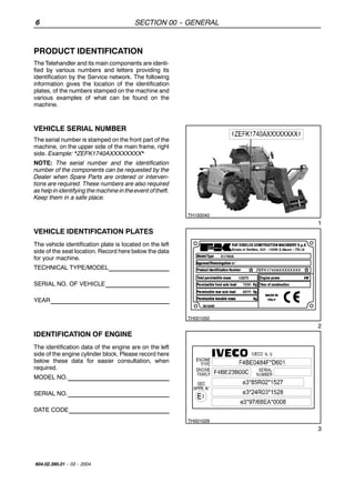 Fiat kobelco t17 telehandlers service repair manual | PDF | Auto Type ...